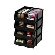 Stackable Open Front Storage Boxes