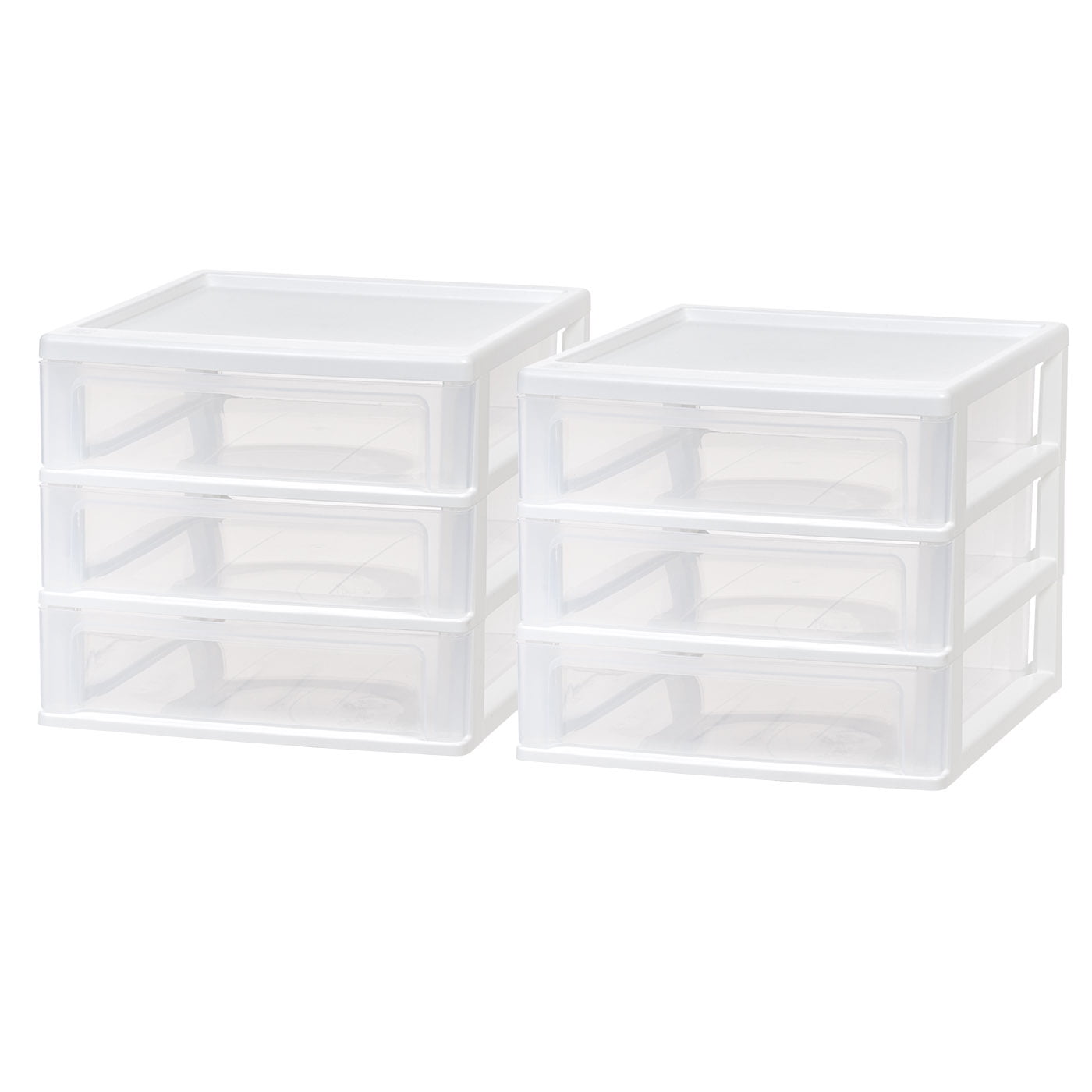 IRIS 3-Drawer Desktop Organizer, Plastic Storage for Stationery and ...