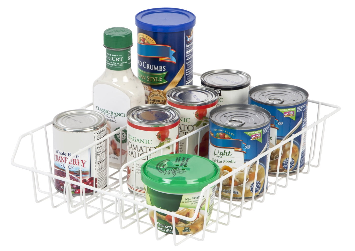 IRIS USA Pantry Organizer 3 Compartment Tray - Walmart.com