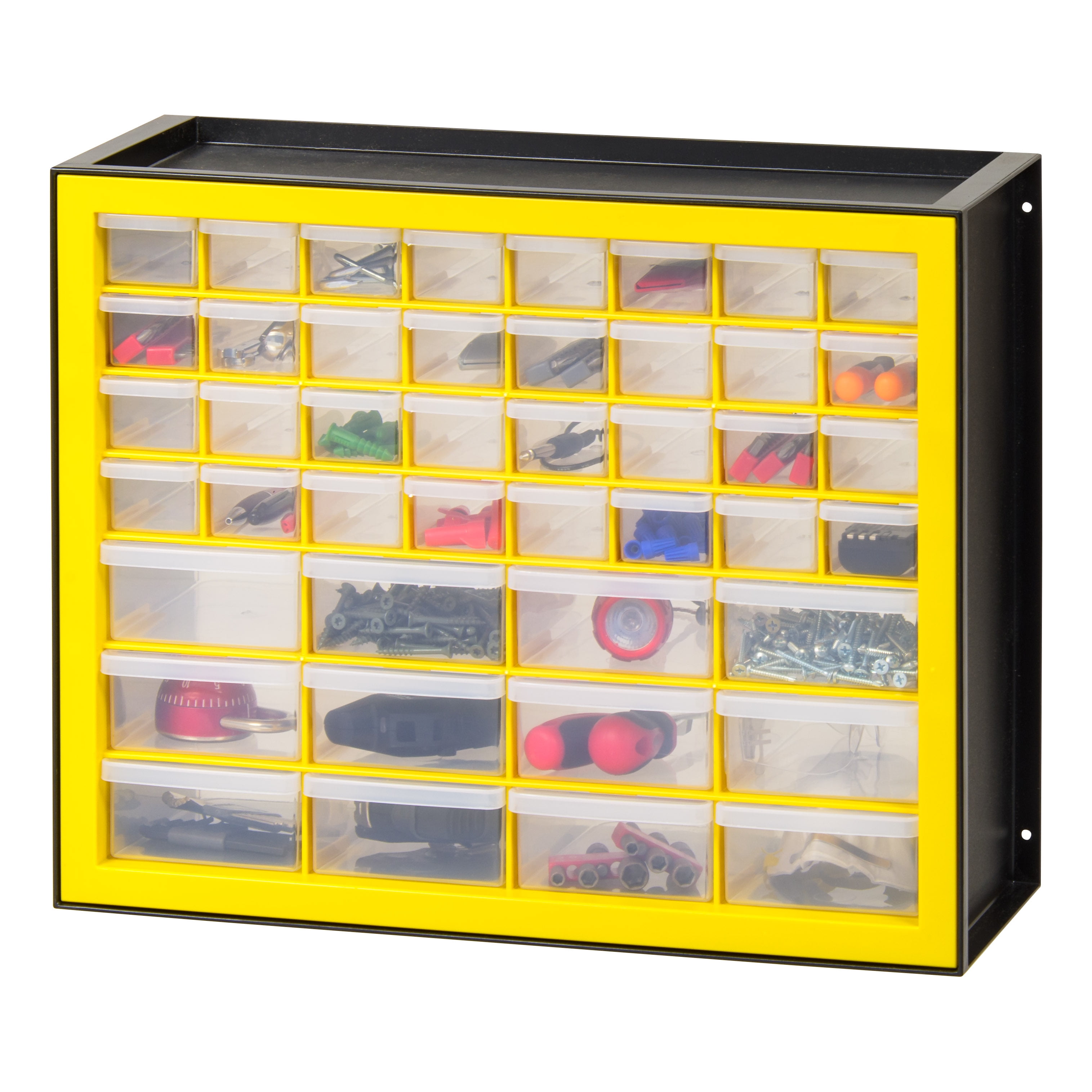 IRIS USA Screw Organizer, Hardware Storage Organizer, 44 Drawer Parts ...