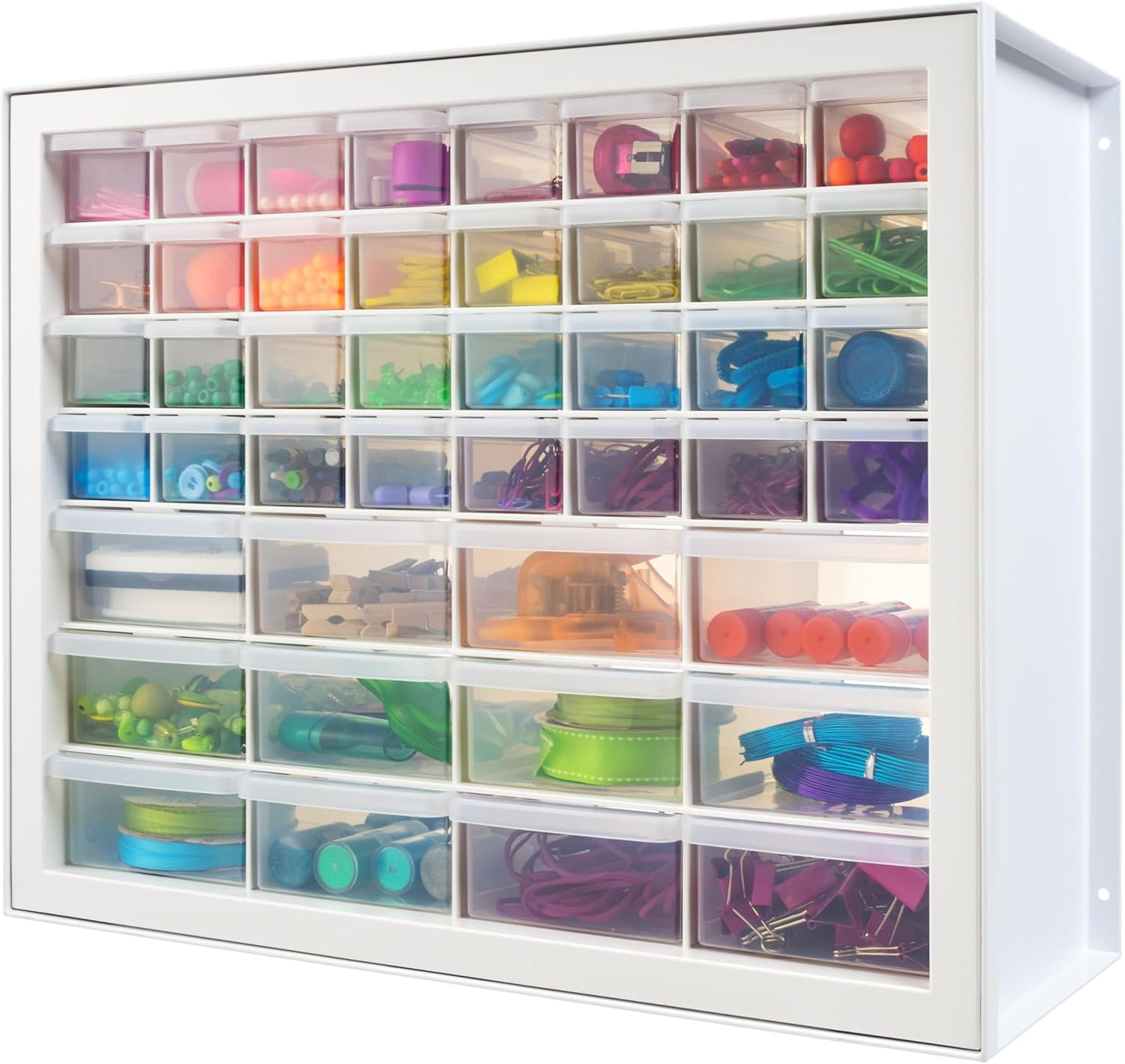 Iris Usa Screw Tool Organizer Small Parts Cabinet Chest 44-Drawer ...