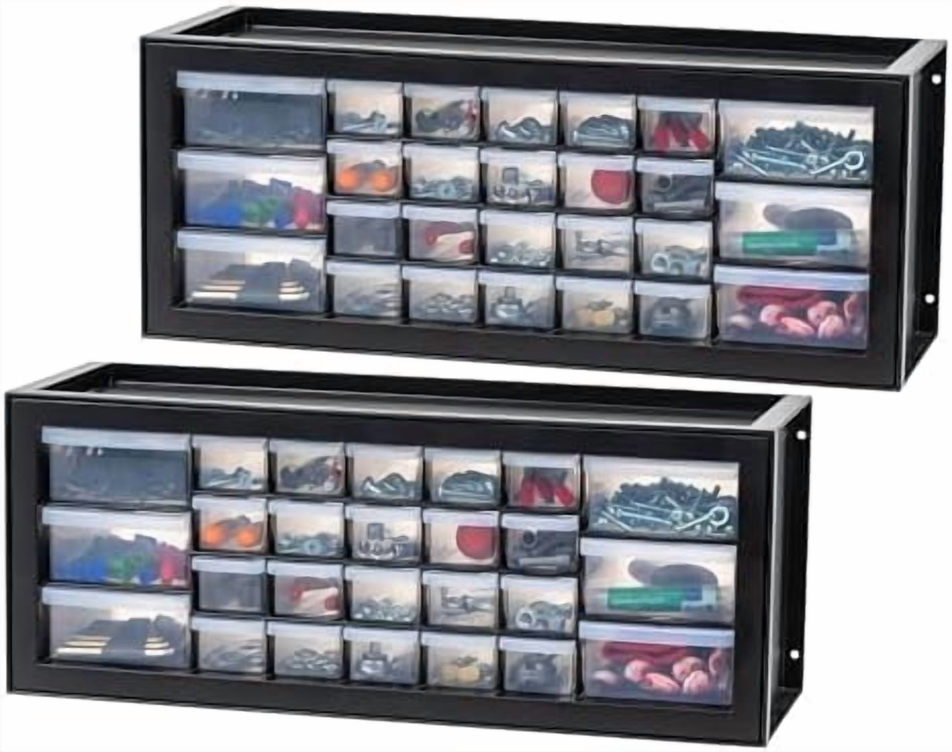 IRIS USA Screw Tool Organizer Small Parts Cabinet Chest, 44-Drawer ...