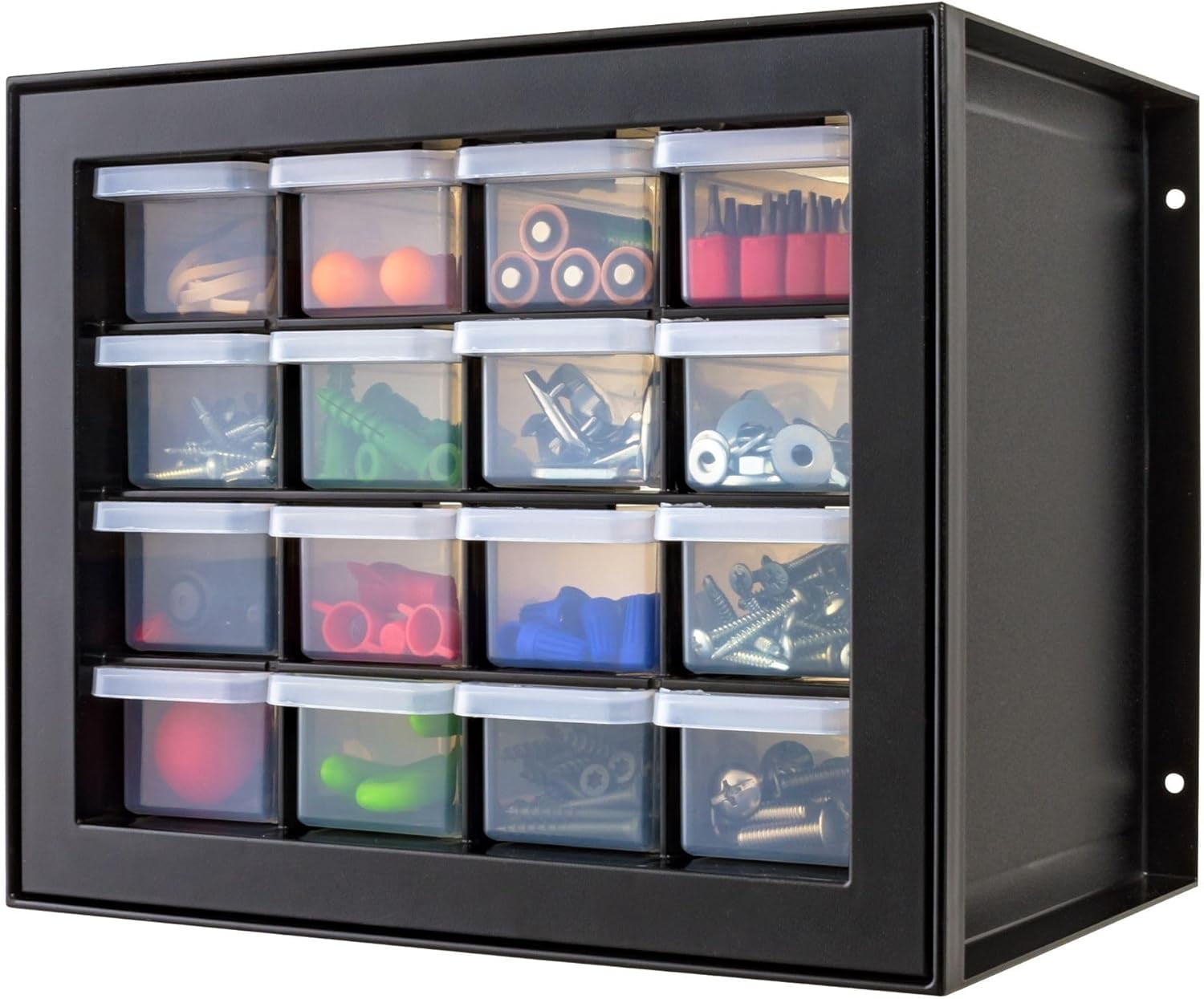 IRIS USA Screw Tool Organizer Small Parts Cabinet Chest, 44-Drawer ...