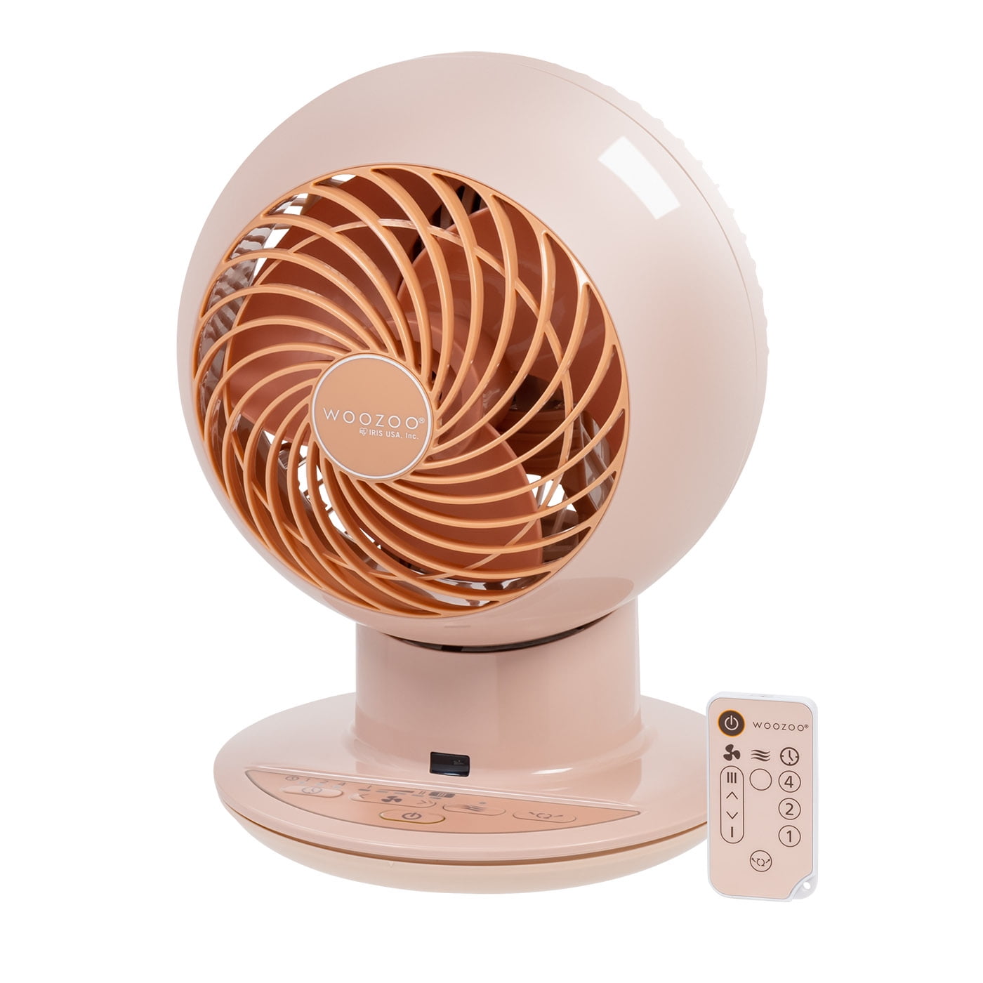IRIS USA WOOZOO Quiet Electric Desktop Fan, Compact Personal ...