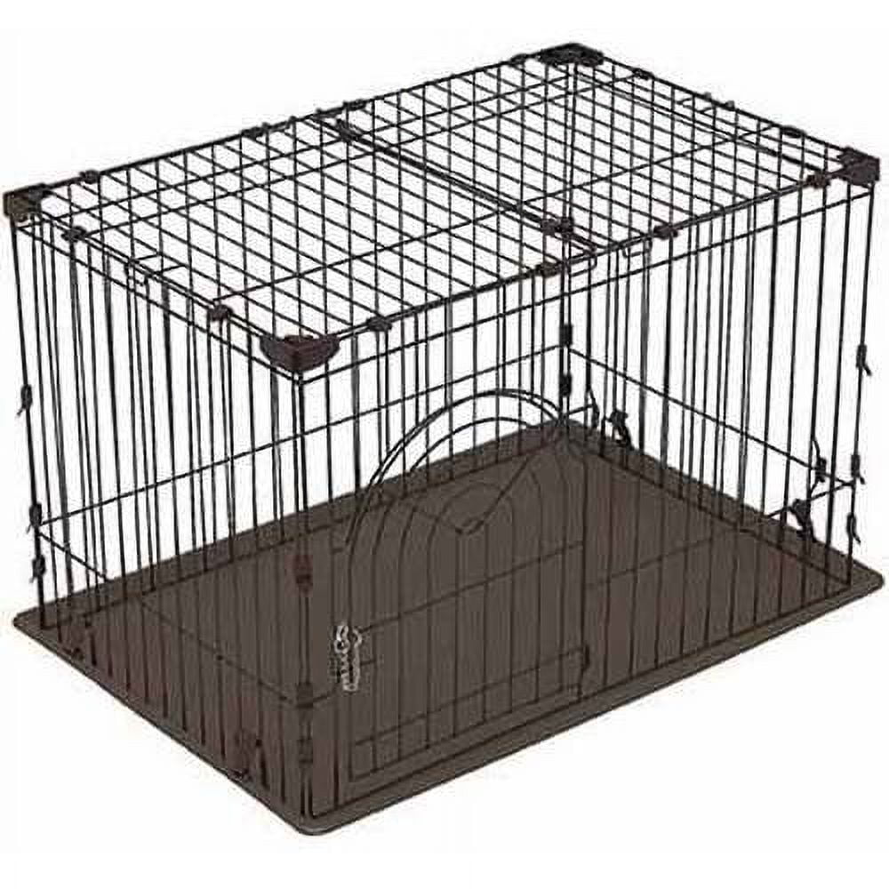 IRIS Wire Dog Cage, Medium, 36"L - Walmart.com