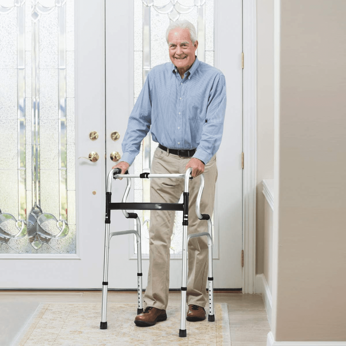 IRMOROBOT Walking aids for medical purposes,3-in-1 Stand-Assist Folding ...