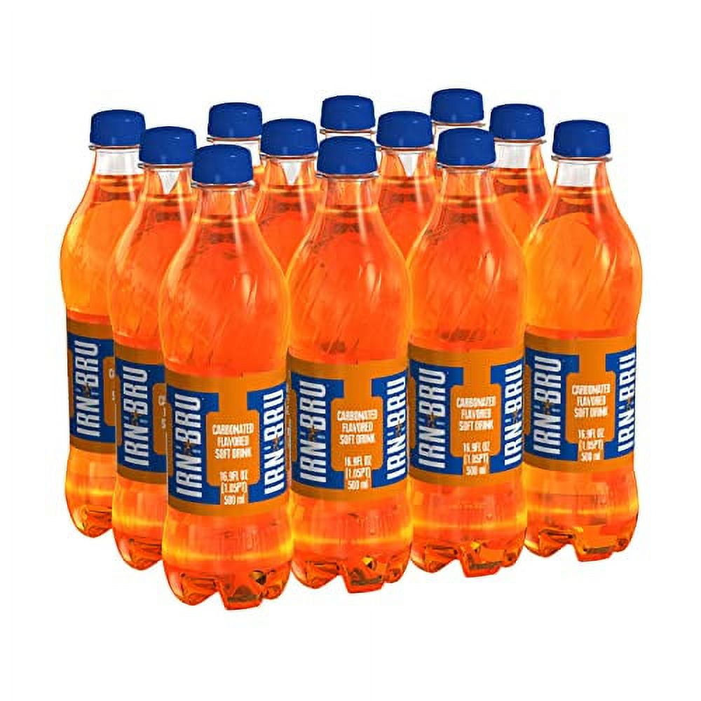 IRN-BRU - The Original and Best - Sparkling Flavored Soft Drink 500ml x ...