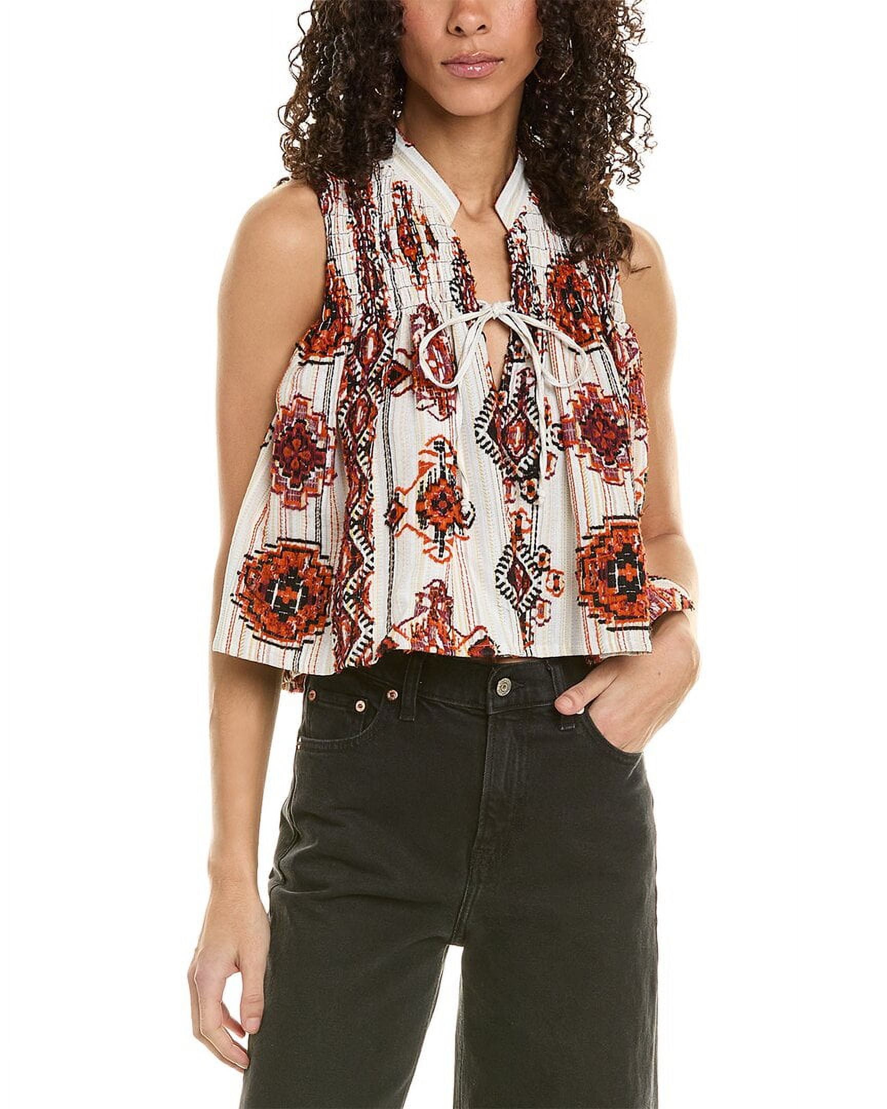 IRO womens Tava Tank, 38, Orange - Walmart.com