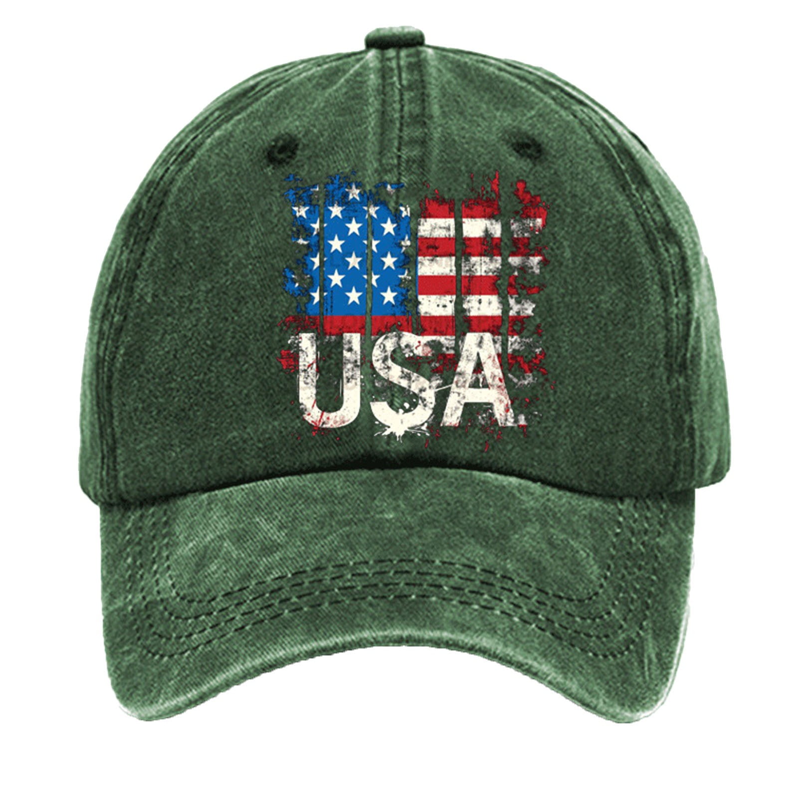 IROINNID 4th of July Cap American Flag Baseball Cap Sparkle Rhinestone ...