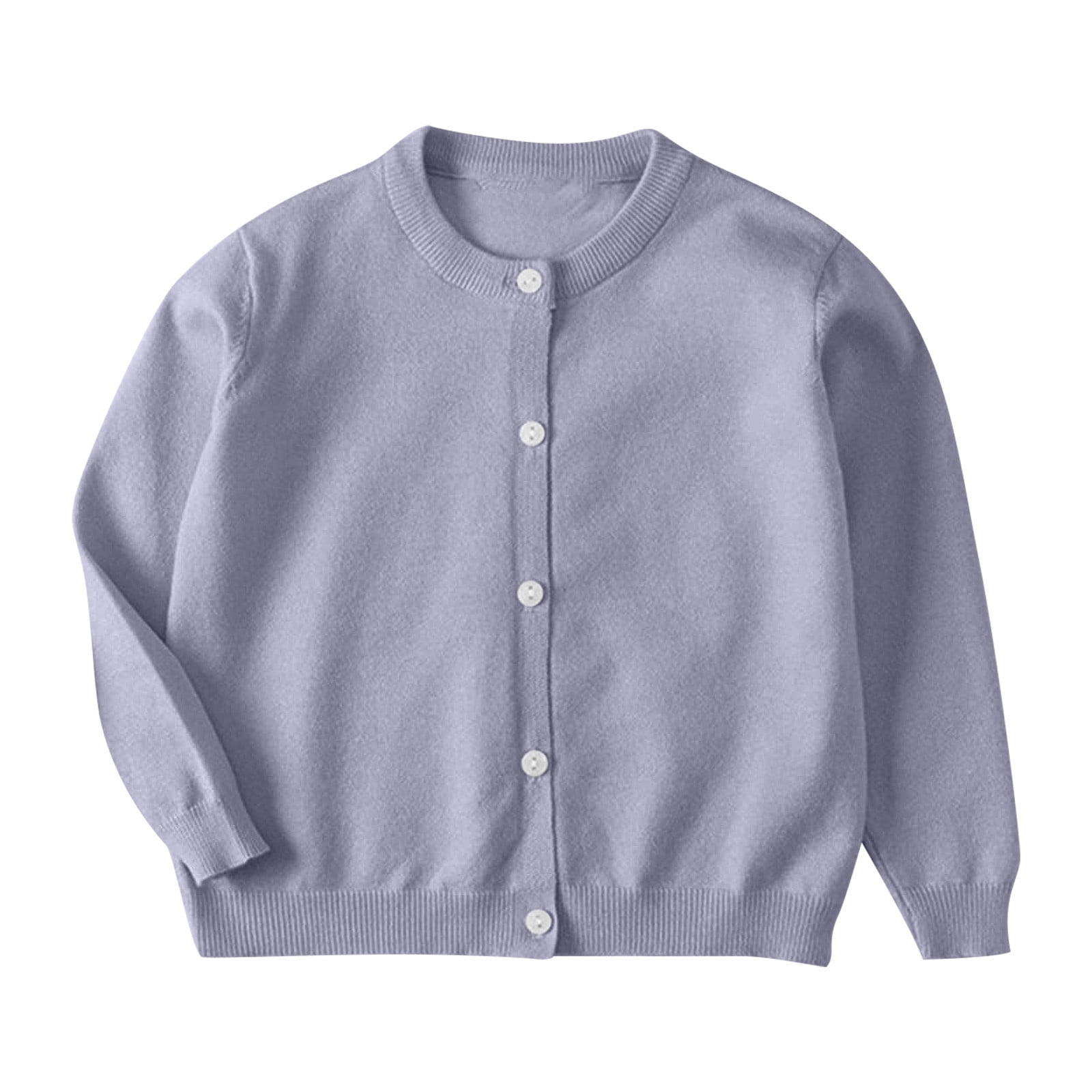 IROINNID Cardiagn for Toddler Girls Button Down Fleece Long Sleeve ...