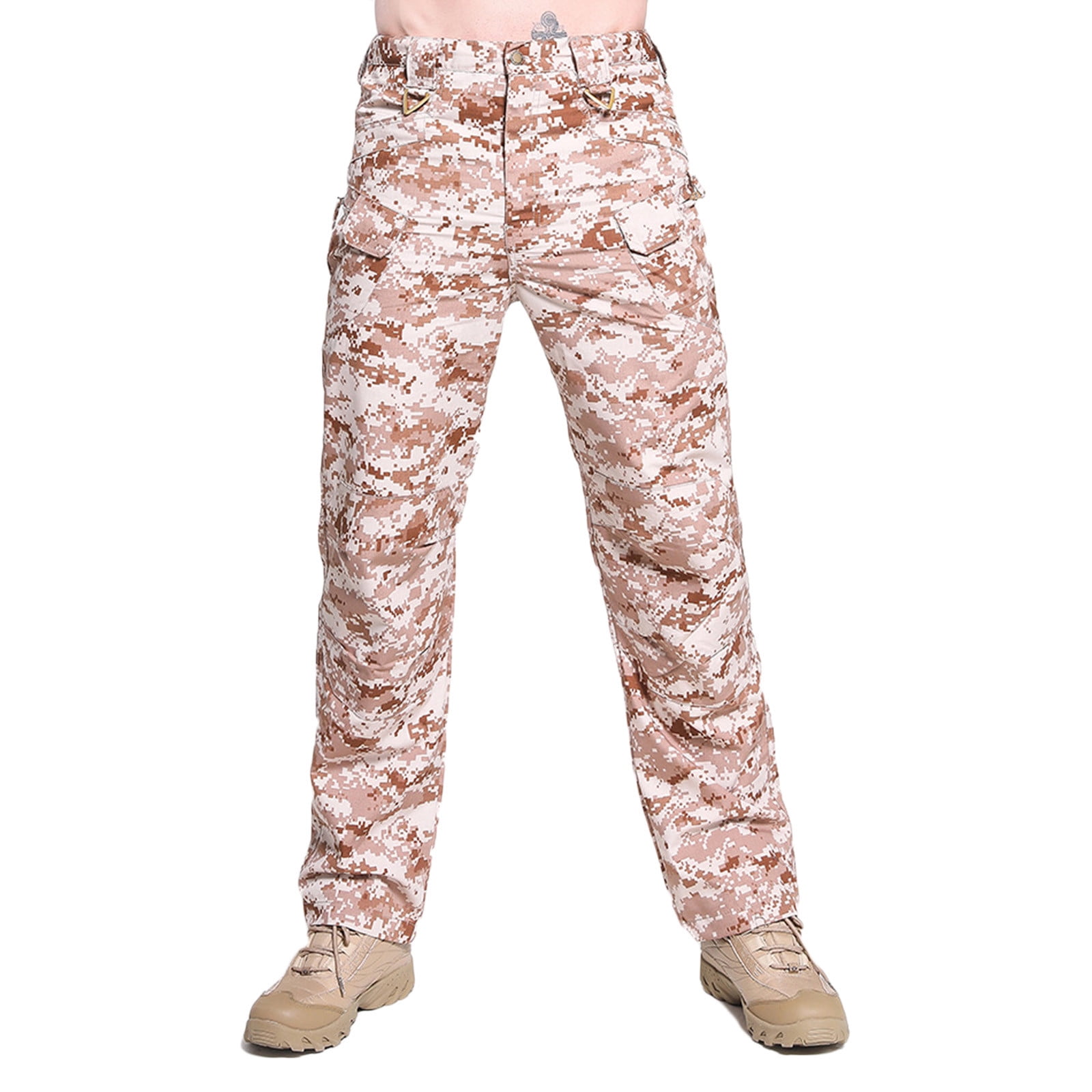 IROINNID Cargo Pants for Men Outdoor Camo Cargo Pants Wear Resistant ...