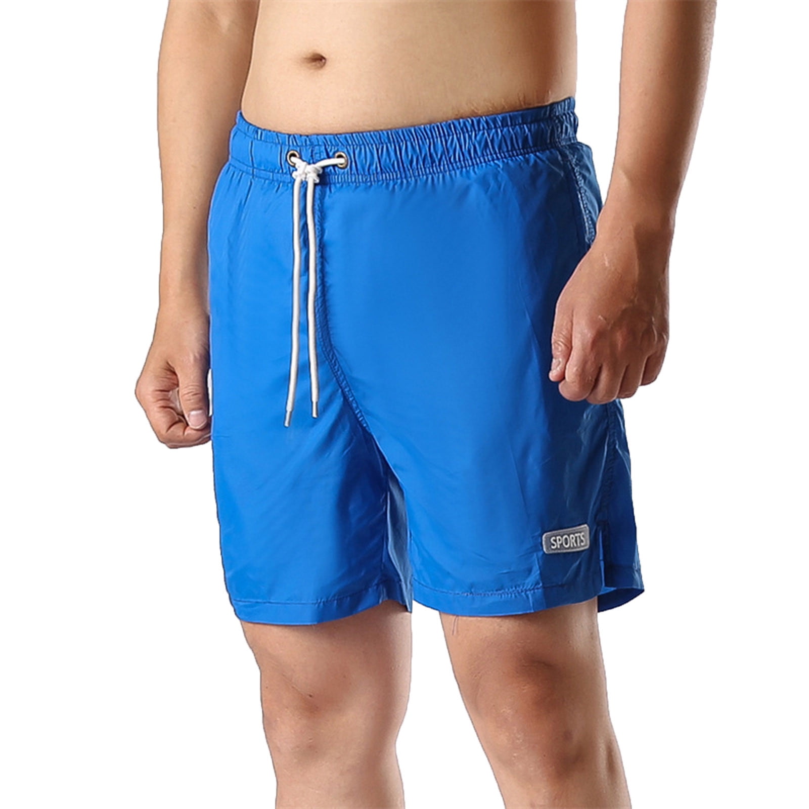 IROINNID Men's Athletic Gym Shorts Drawstring Casual Basketball Shorts ...