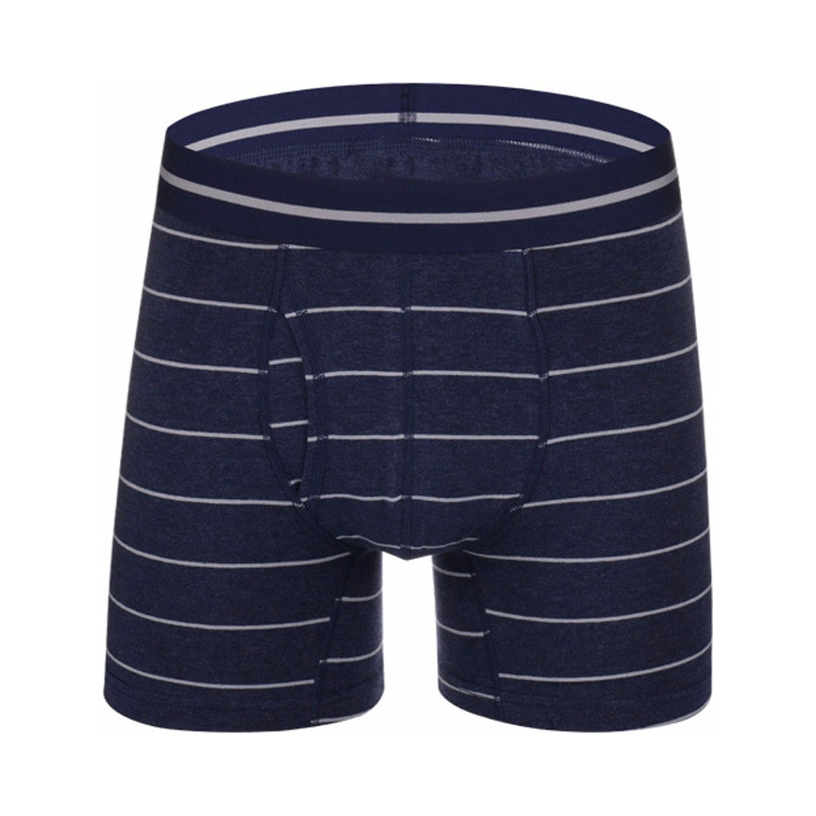 IROINNID Men's Boxer Underpants Striped With Side Opening And Stripes ...
