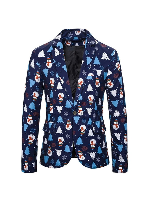Mens Christmas Blazer