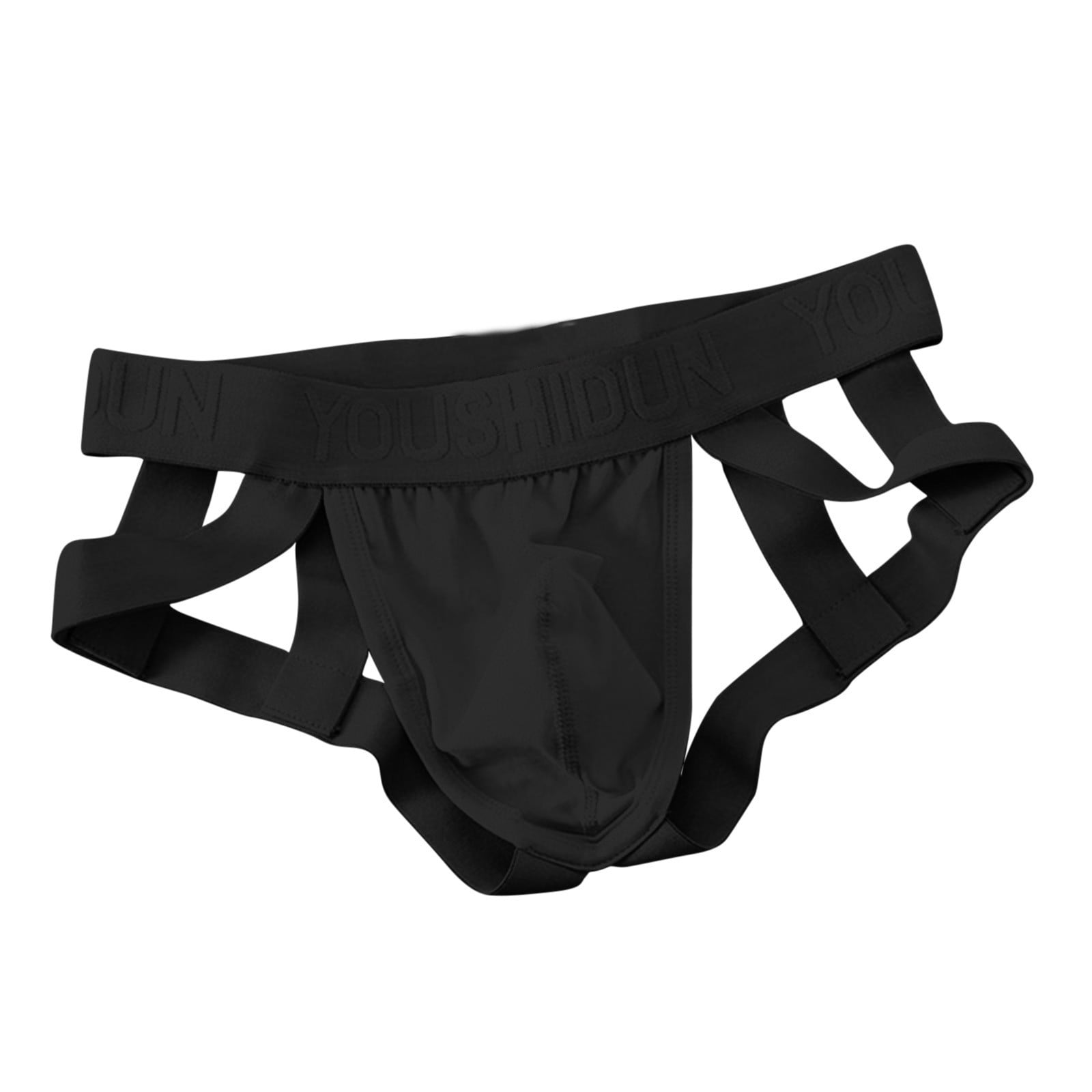 Iroinnid Mens G String Underpants Hollow Carved Design Double Hip Lift