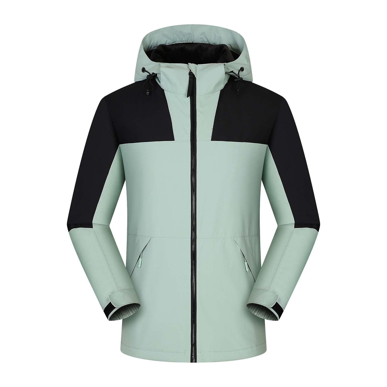 IROINNID Men's Hoodie Anorak Long Sleeve Solid Color Loose Same Autumn ...