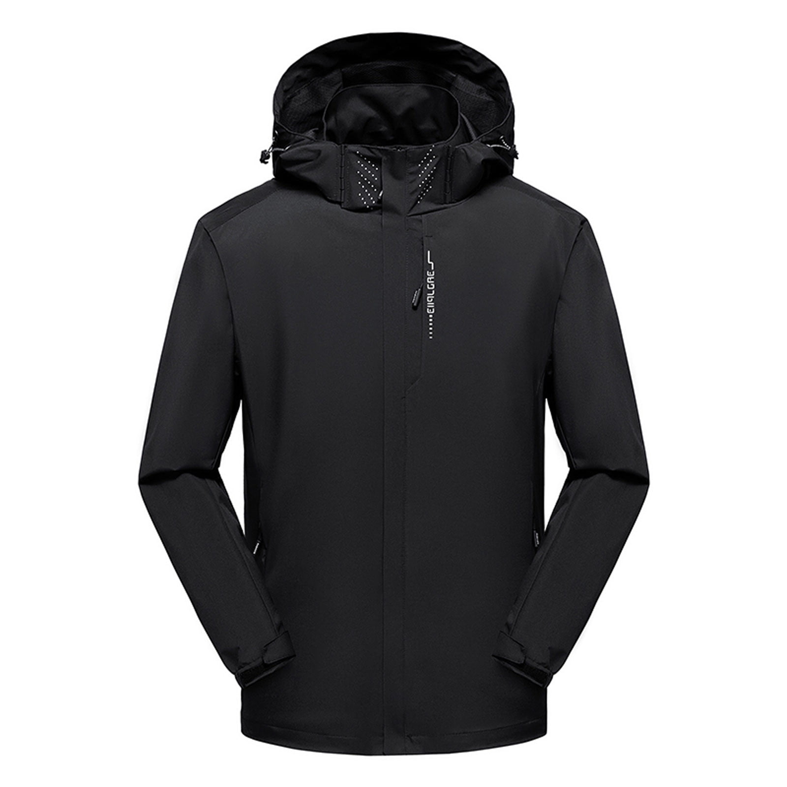 IROINNID Mens Parka On Sale Comfy Thin Windbreaker Slim Fitting Zipper ...