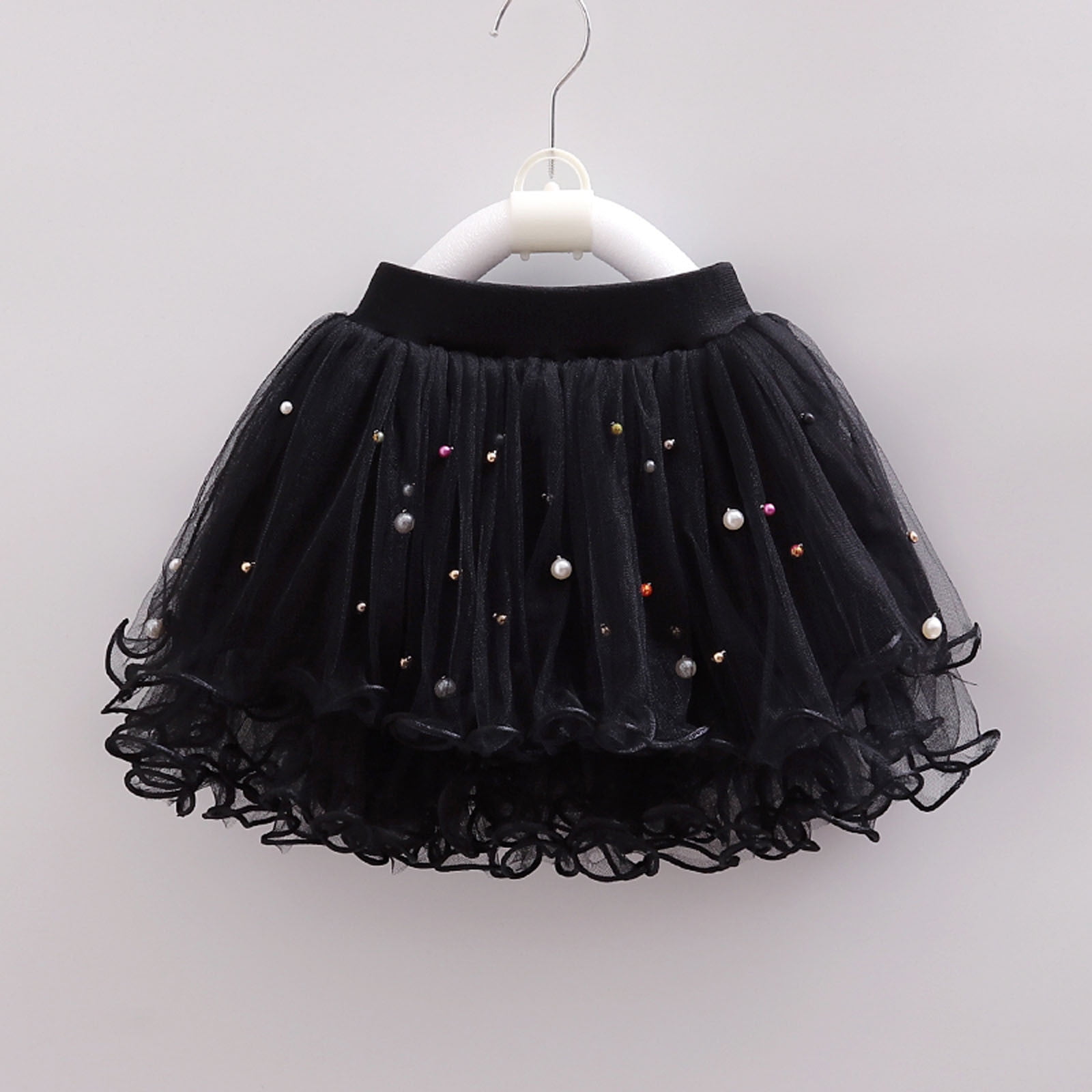 IROINNID Mini Tutu Skirt For Toddler Girls Cute Party Dance Splice ...