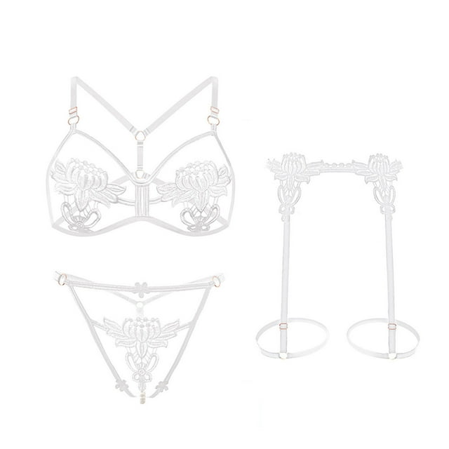 Iroinnid Rollbacks Lingerie Set For Women Classy Underwear Bra Panties