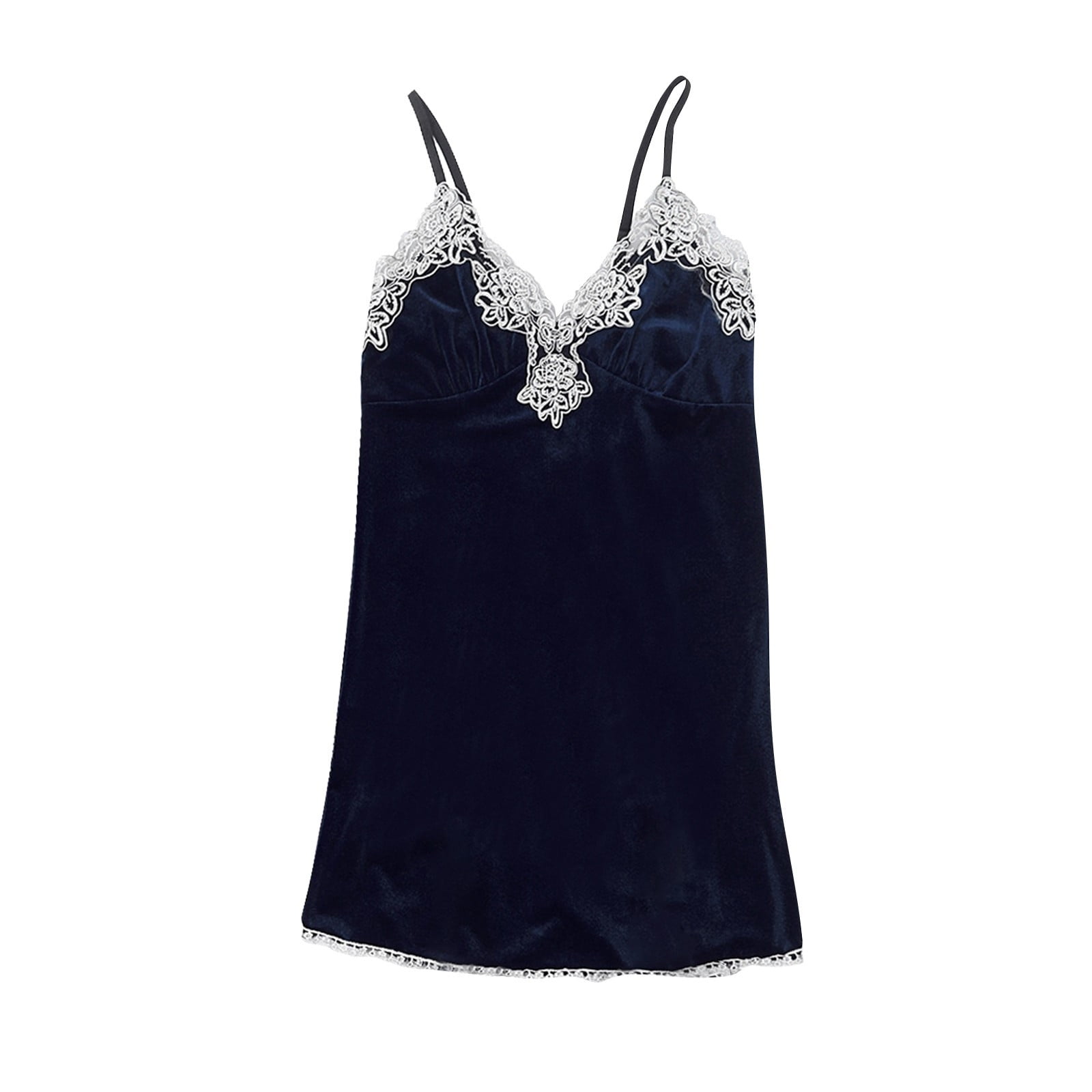 IROINNID Silk Pyjama Dress for Women, Large Size Lace Sleeveless ...