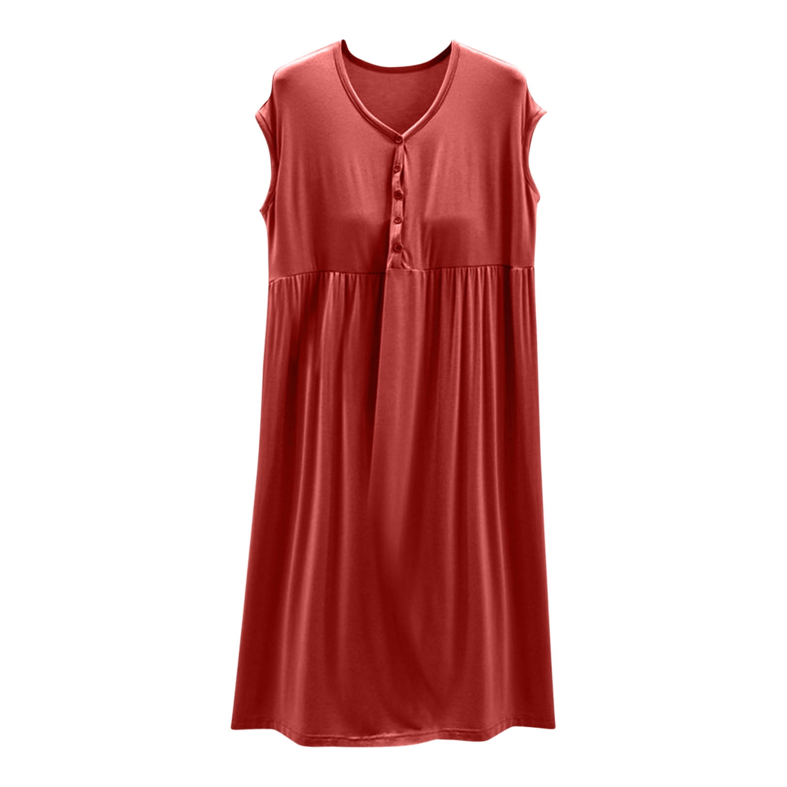 IROINNID Silk Pyjamas Dress for Women, Plus Size Sleeveless Lightweight ...