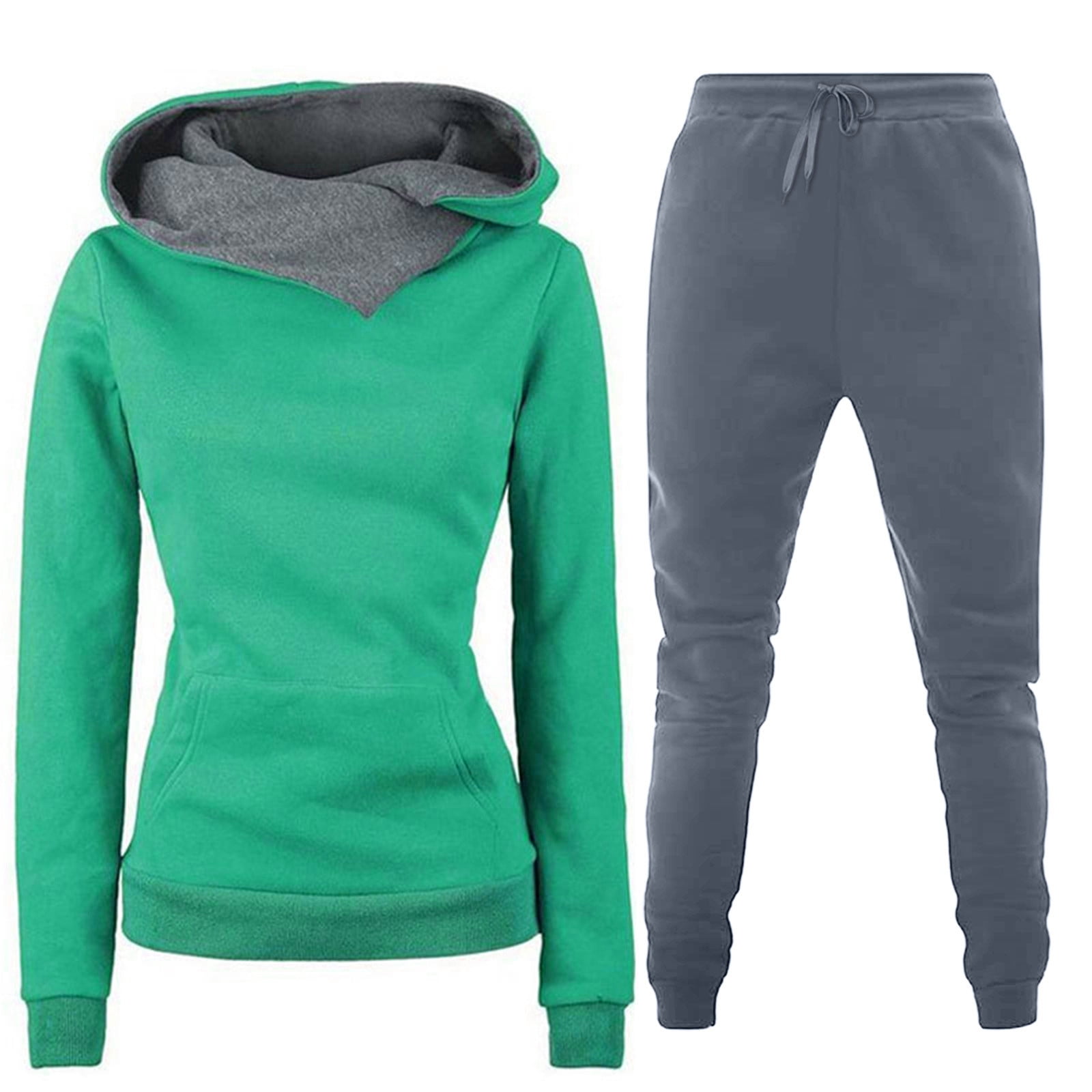 IROINNID Tracksuit For Women 2 Pieces Set Fall Winter Outfits Sports ...