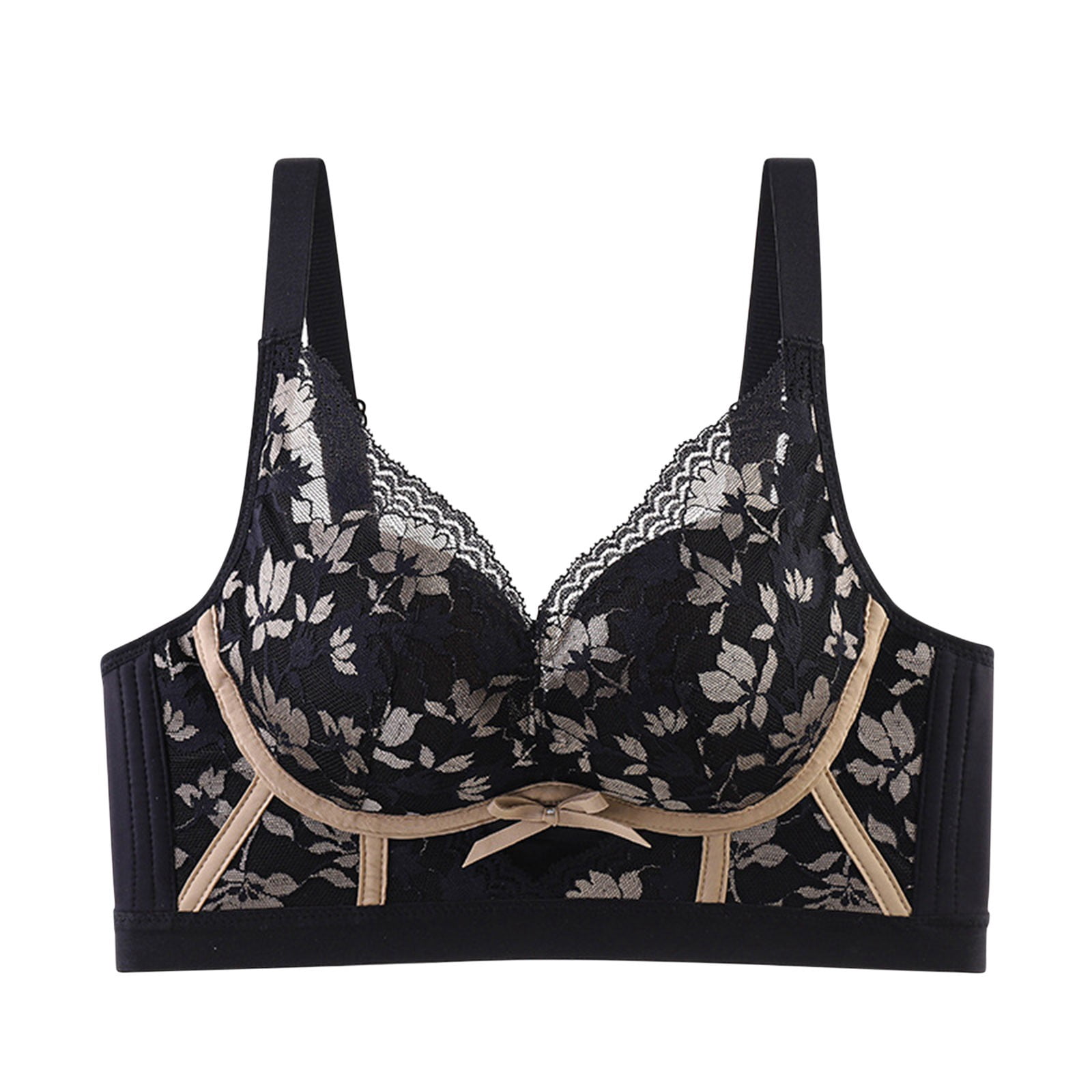 IROINNID Women's 18-Hour Ultimate Lift Wireless Full-Coverage Bra with ...