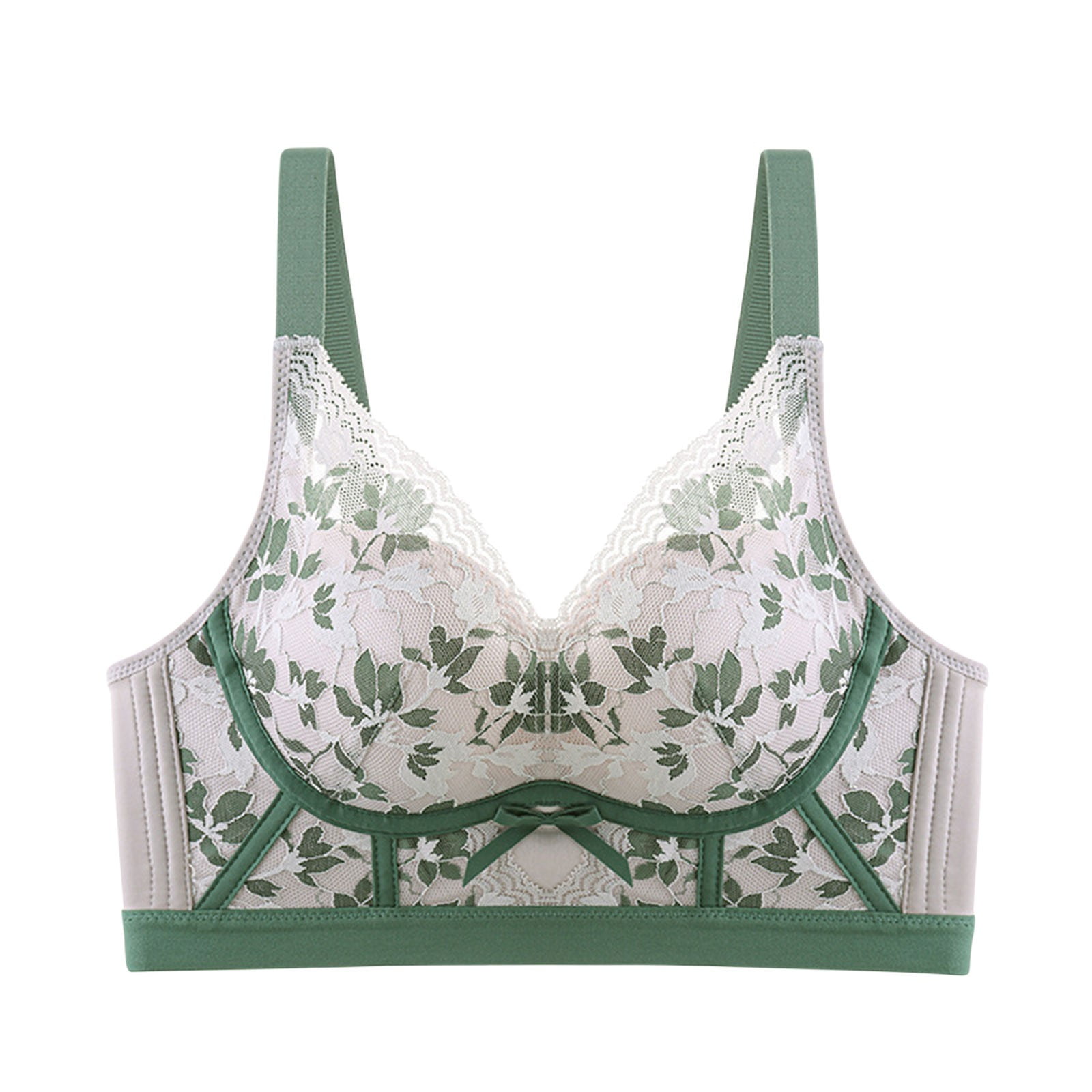 IROINNID Women's 18-Hour Ultimate Lift Wireless Full-Coverage Bra with ...