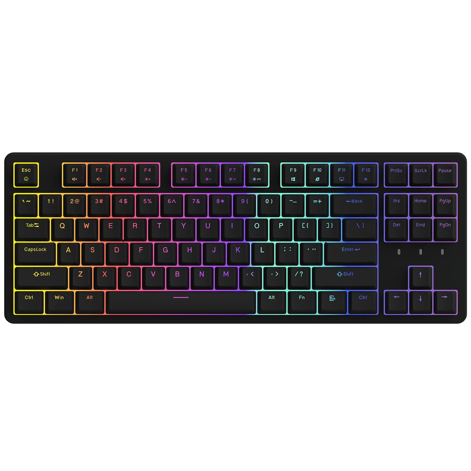 IROK FE87/104 RGB Mechanical Keyboard, Hot Swappable Gaming Keyboard ...