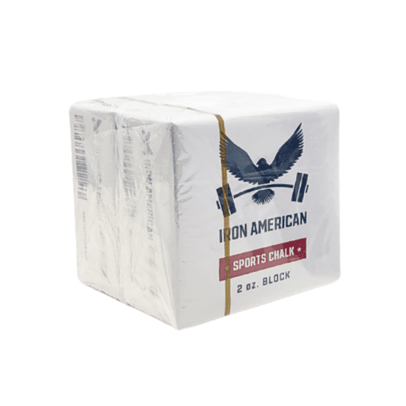 IRON AMERICAN Gym Chalk 2oz - Premium Sports Chalk for Grip and ...