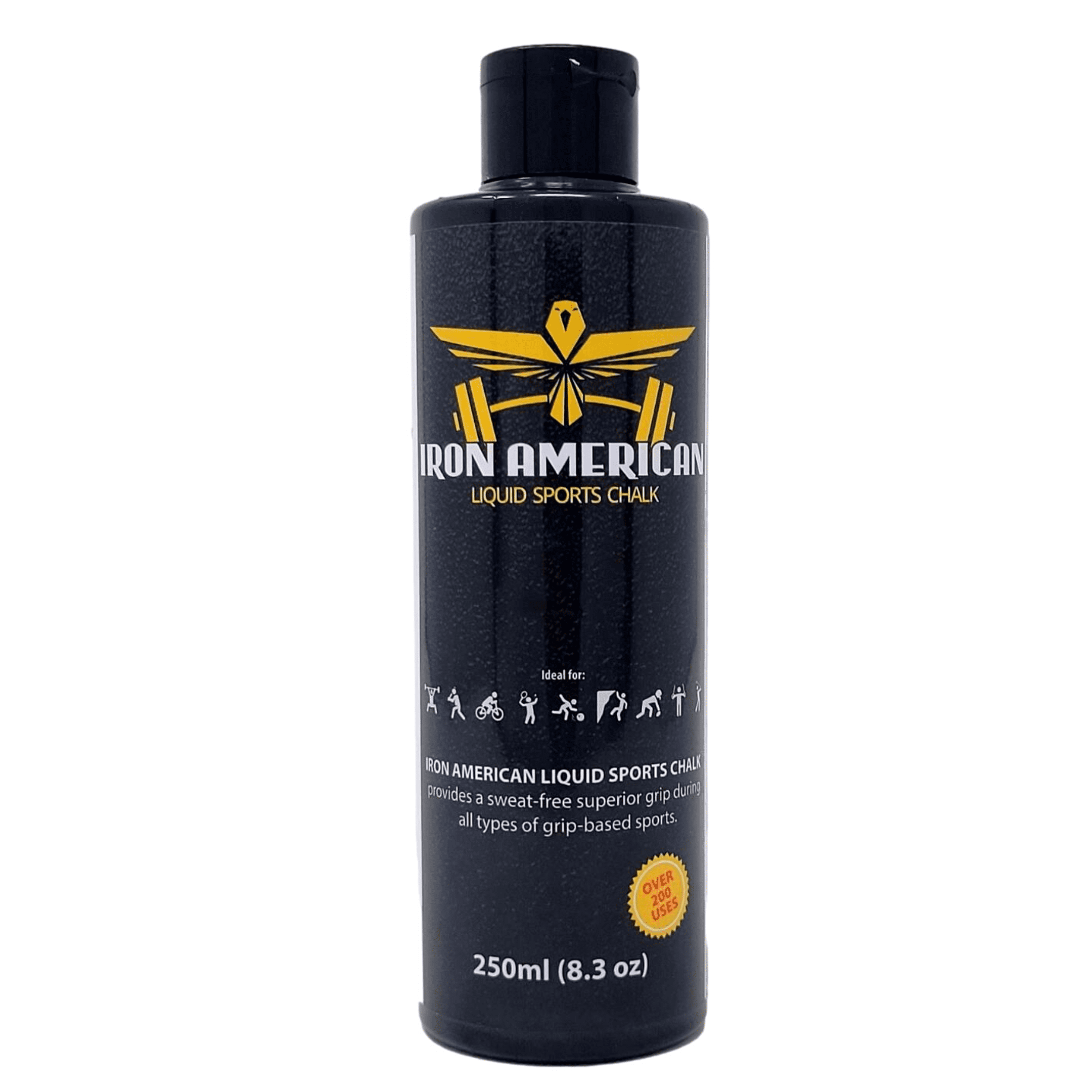 IRON AMERICAN Liquid Sports Chalk, White, 250ML - Walmart.com