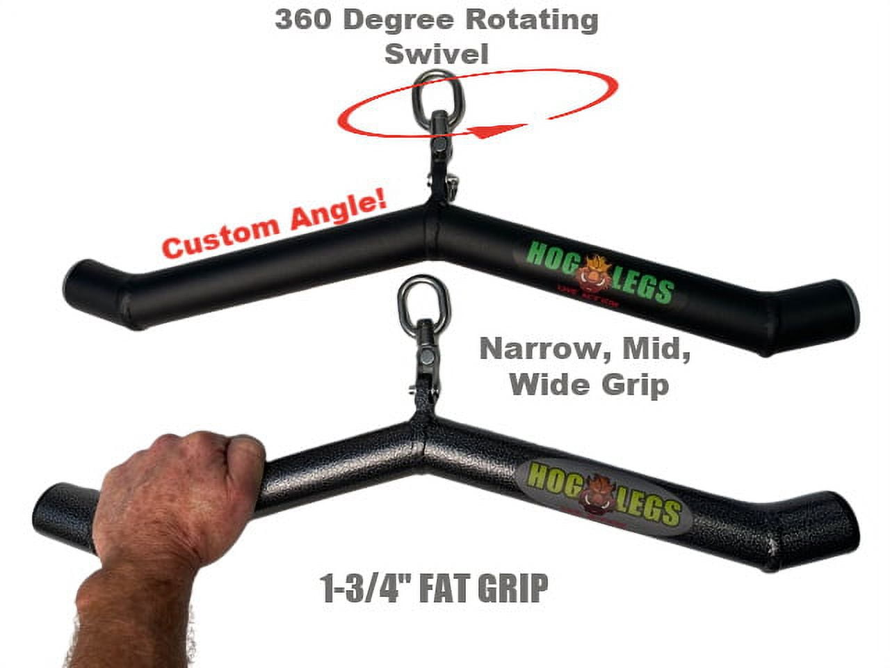 IRON COMPANY LPG Muscle Hog Legs Ham Bone 1-3/4 In. 30 Degree Fat ...