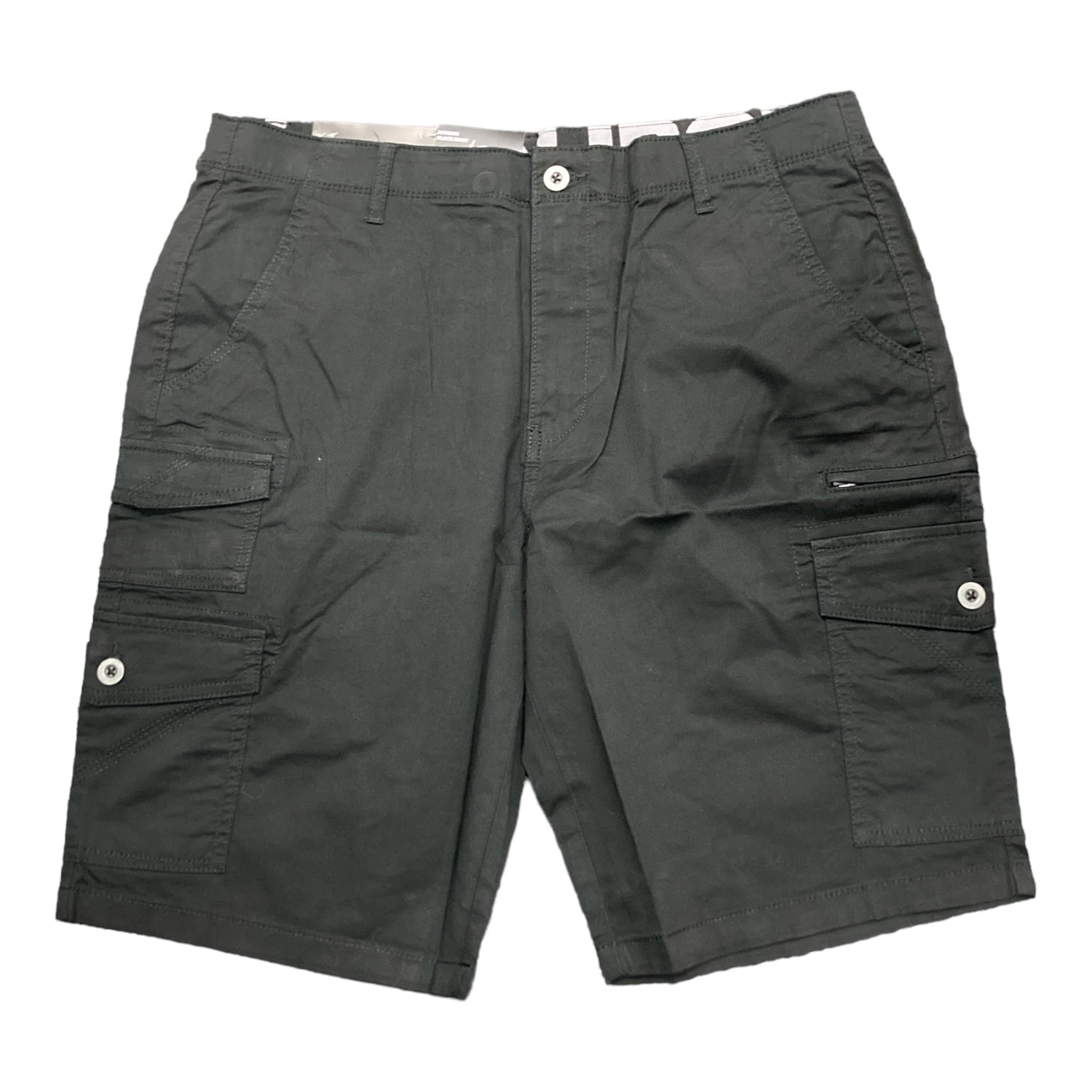 IRON Clothing Flex Comfort Waistband Stretch Twill Multi Pocket Cargo ...