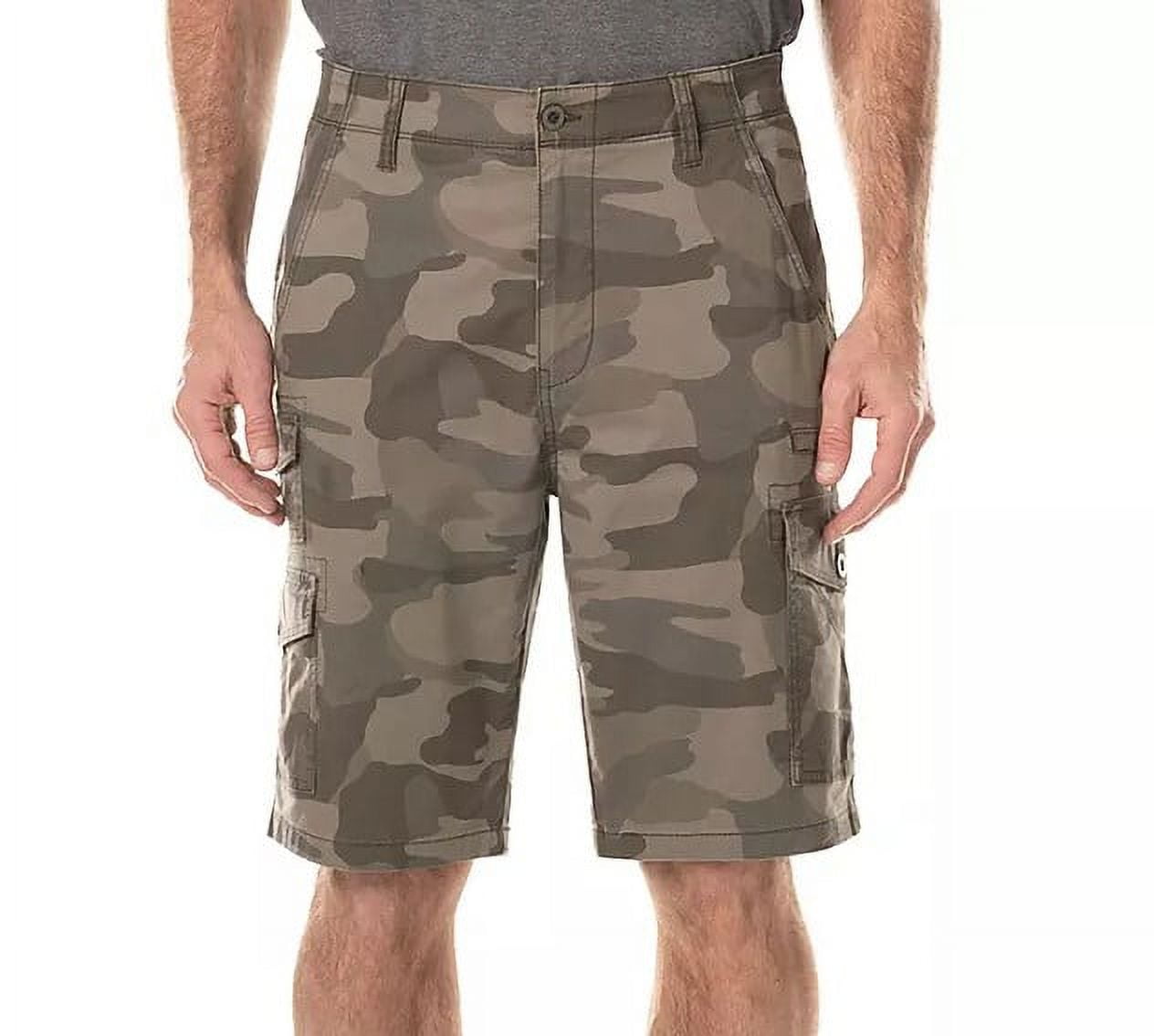 IRON Clothing Flex Comfort Waistband Stretch Twill Multi Pocket Cargo ...