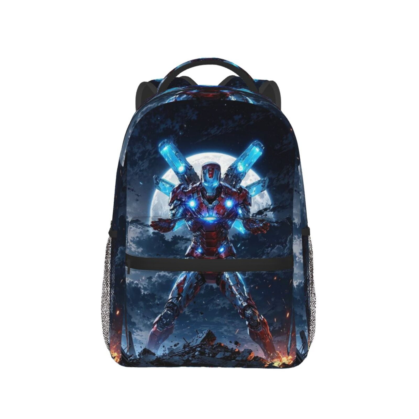IRON MAN Travel Backpack,Carry On Backpack Personal Item Travel Bag ...