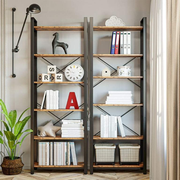 Tall metal bookshelf store