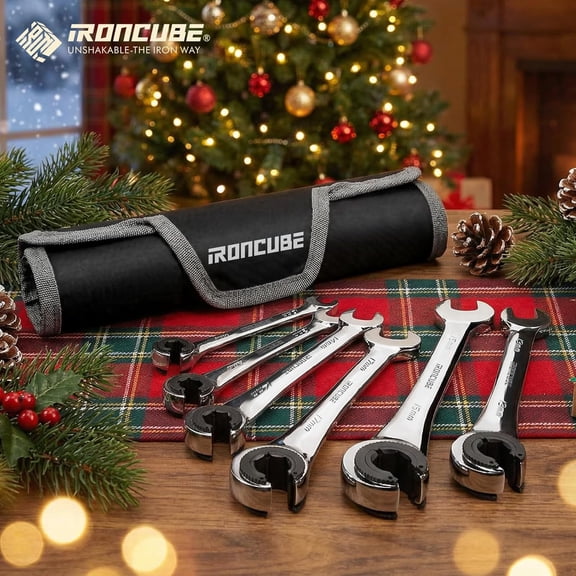 Ratcheting Line Wrench Set