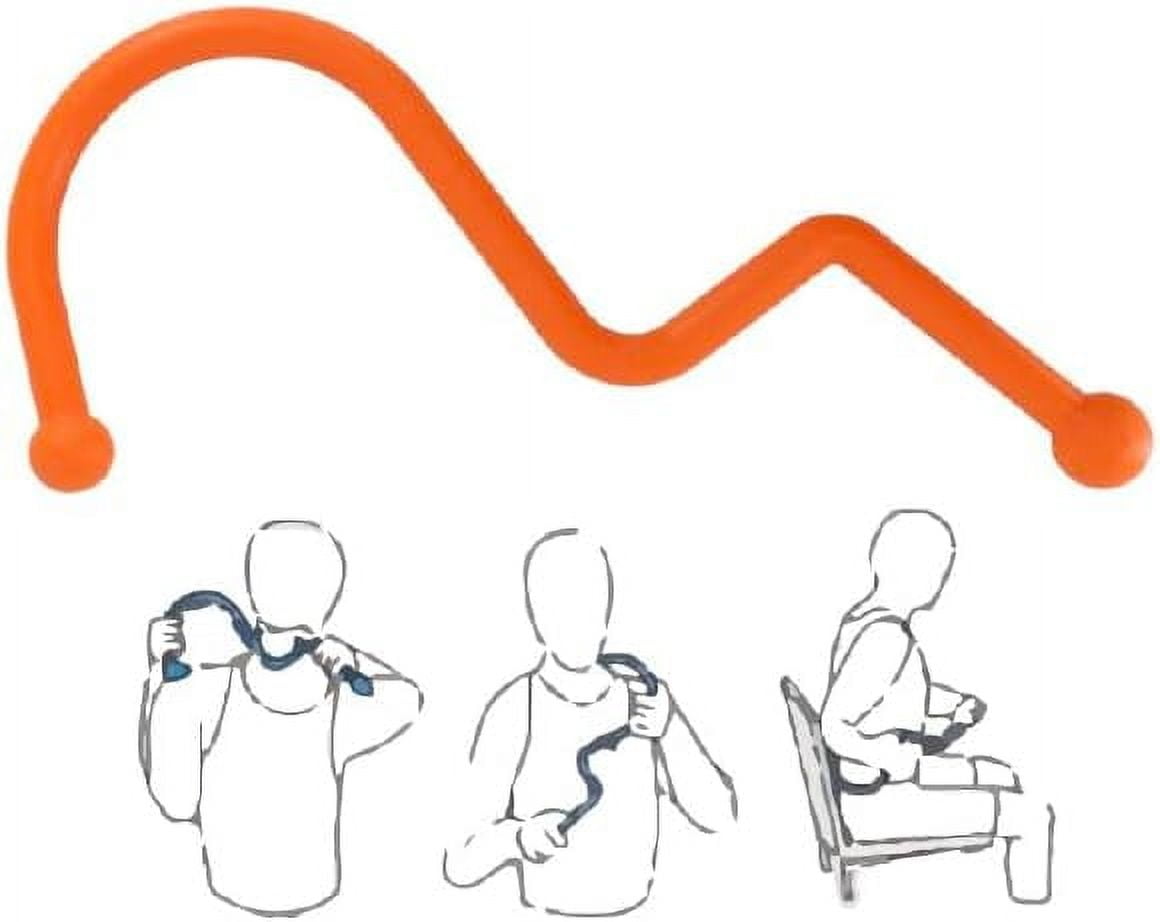 IRONGEAR Trigger Point Massage Cane Tool | Self neck Massager Hook Tool ...