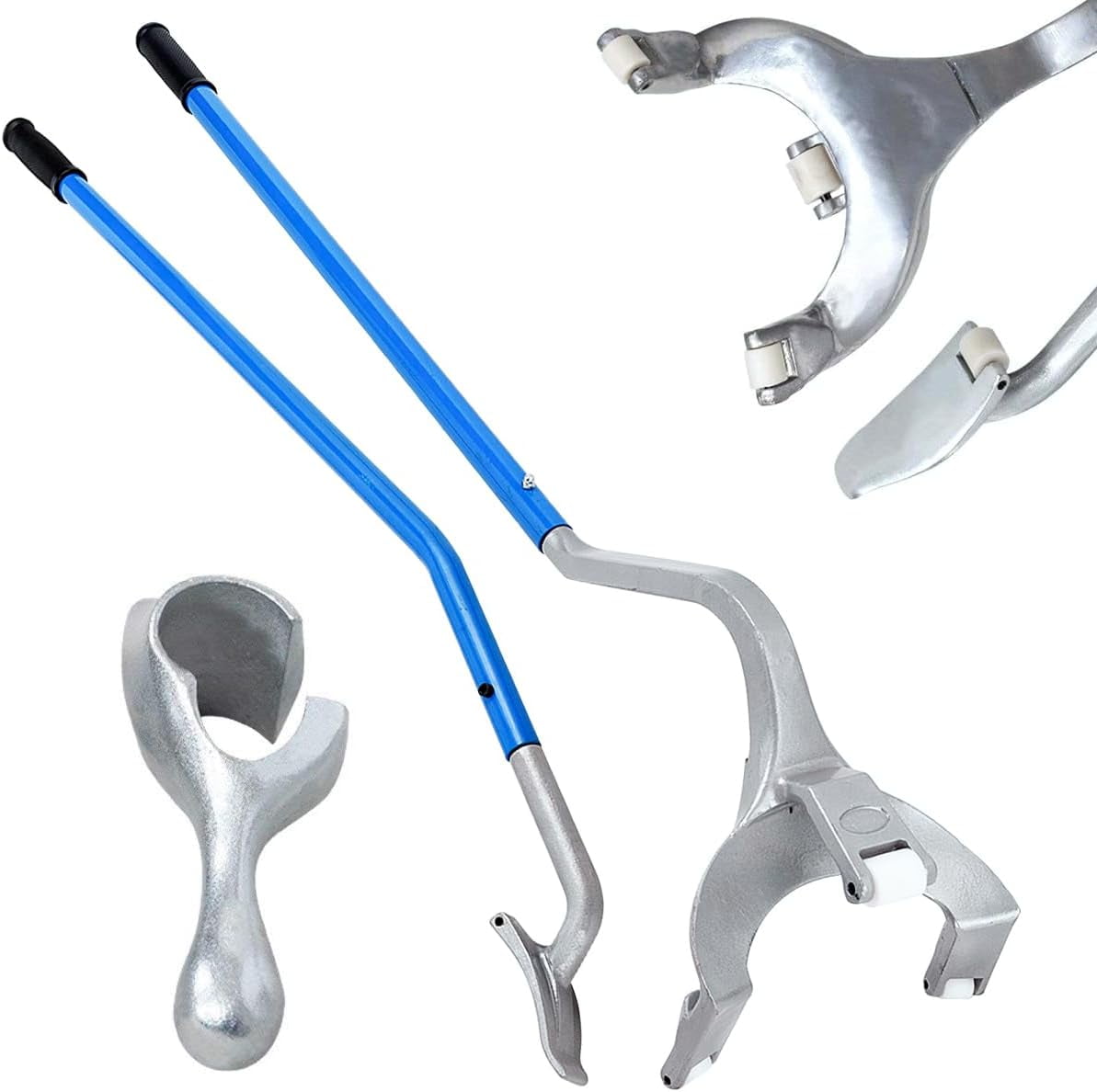 IRONMAX Tire Mount Demount Tool, 17.5" to 24.5" Steel Tire Changer w/Extra Bead Keeper, Tubeless ...