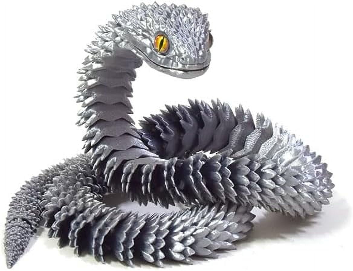 IROOZIGOTO 12 in Snake Viper,3D Printed Snake Toys 3D Printed ...