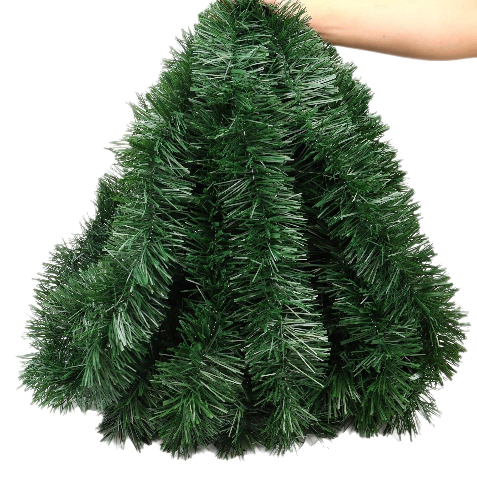 IROOZIGOTO 17.7FT Christmas Garland for Christmas Decoration, Soft ...