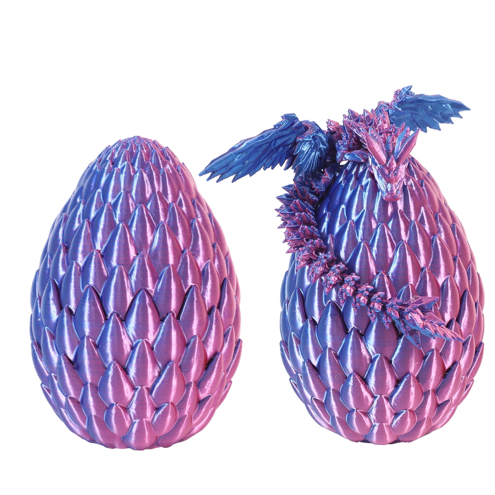 IROOZIGOTO 3D Printed Dragon Egg 5.1" Winged Dragon Inside with ...