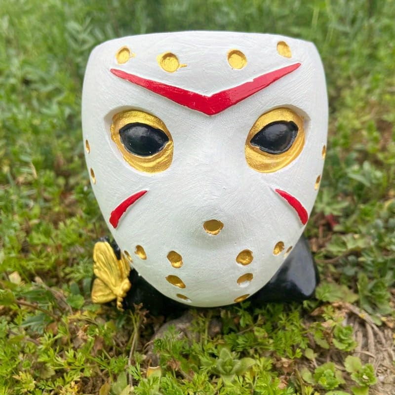 IROOZIGOTO Horror Planters Scary Head Plant Pots Small Face Flower ...