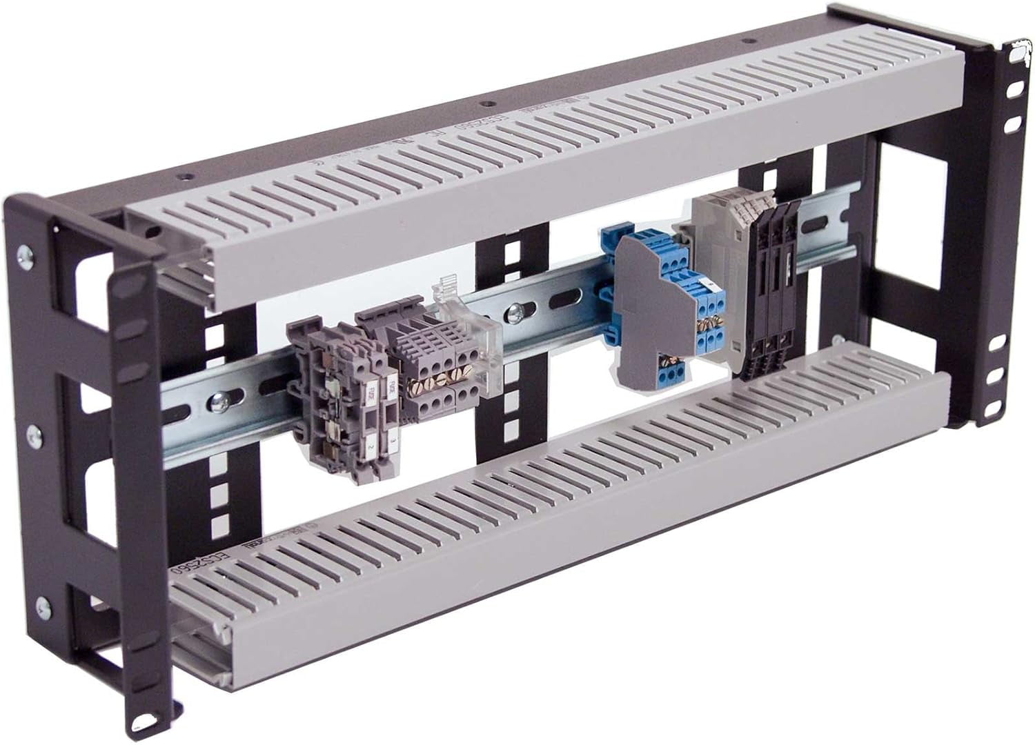 IRP1043D Rackmount 4U Low Profile Din Rail Panel 3.78 inch Depth for ...