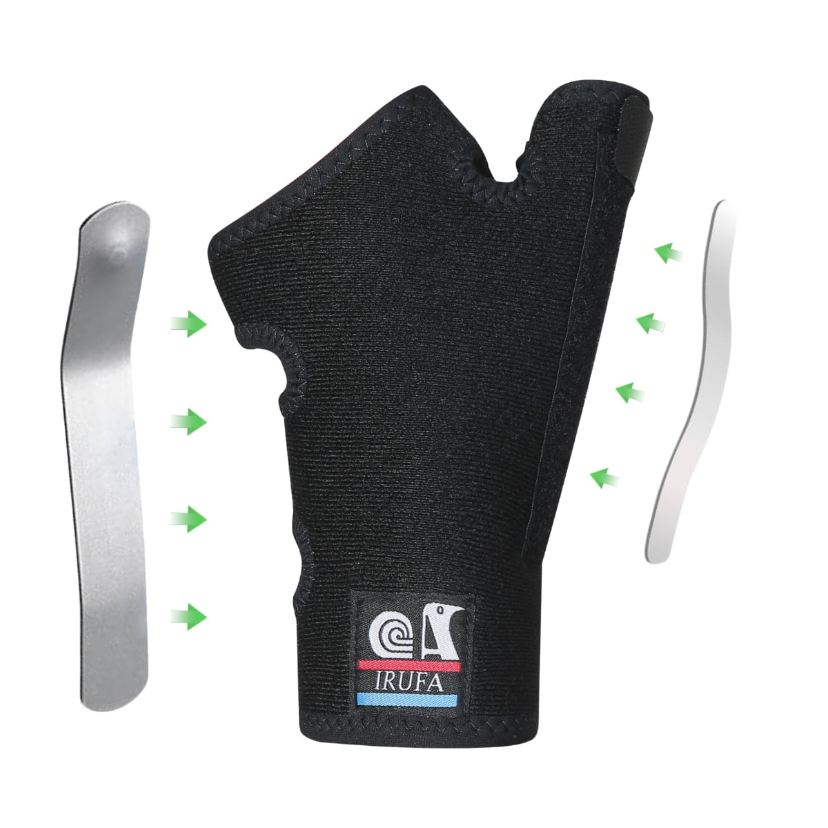 IRUFA, TB-OS-38 Left,3D Breathable Spacer Fabric Reversible CMC Joint ...