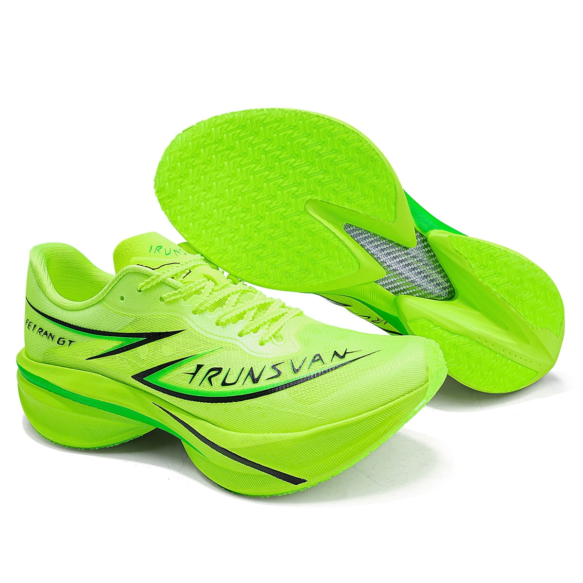 IRUNSVAN SWIFT HEAT 2.0 Running Shoes for Men Carbon Plate Support ...