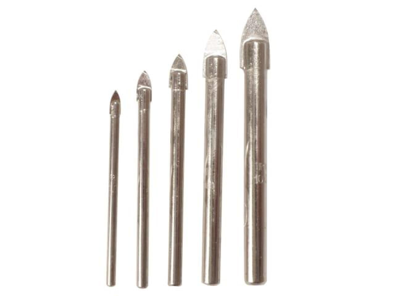 IRWIN - Glass & Tile Drill Bit Set of 5 - Walmart.com
