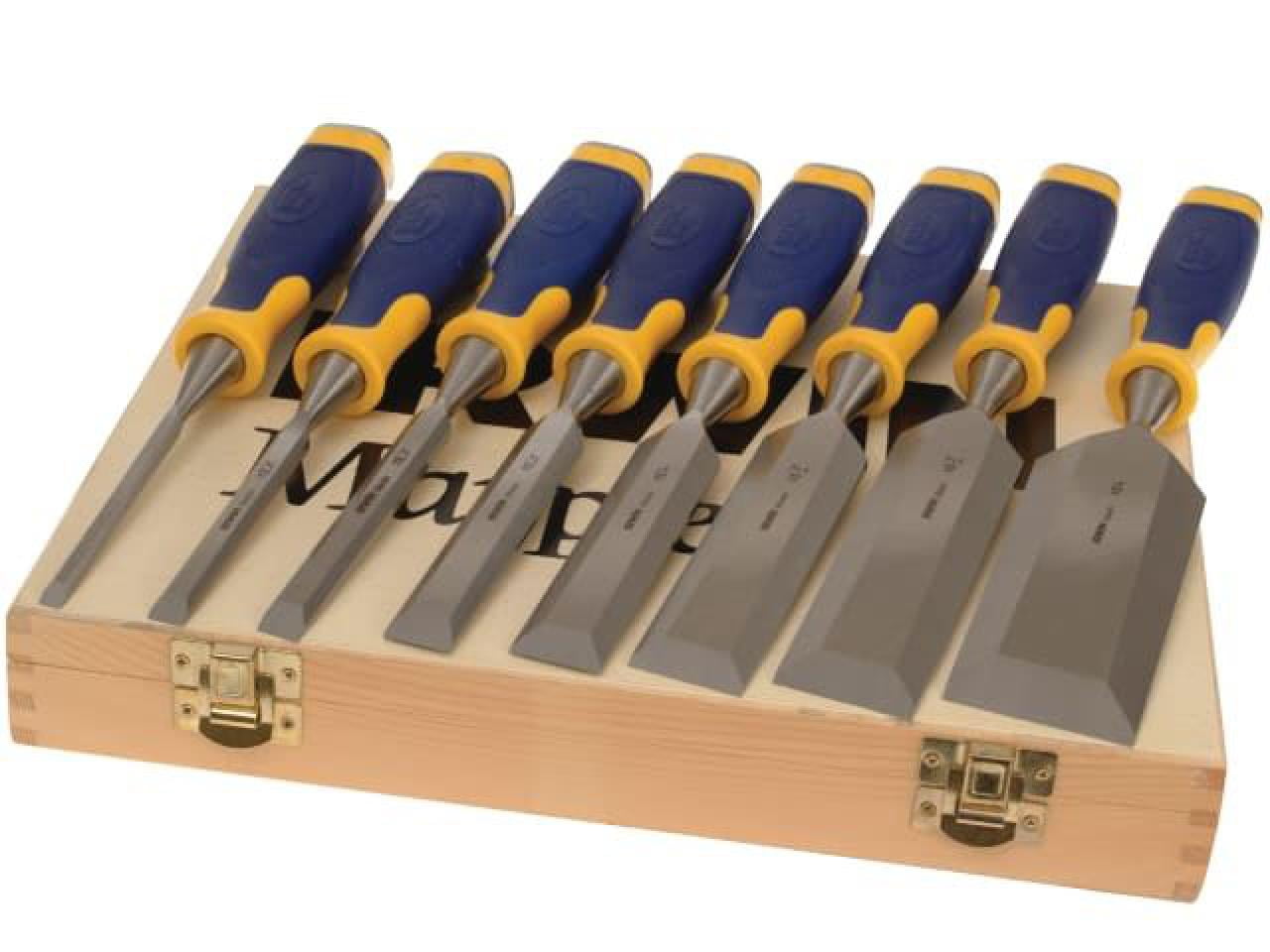 IRWIN Marples - MS500 ProTouch™ All-Purpose Chisel Set, 8 Piece ...