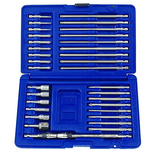 IRWIN Screwdriver Bit Set with Nut Drivers, 34-Piece (3057034 ...