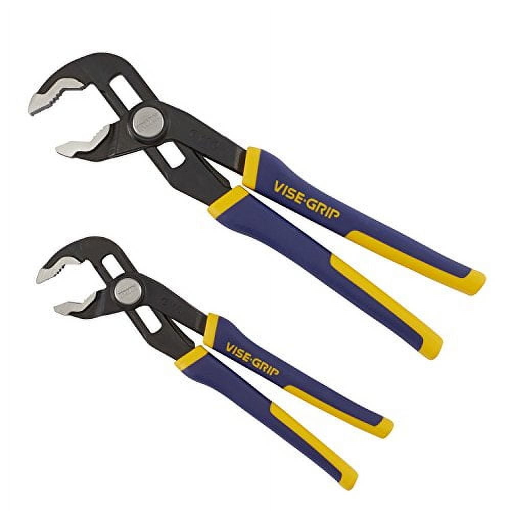 IRWIN VISE-GRIP GrooveLock Pliers Set, V-Jaw, 2-Piece (2078709 ...